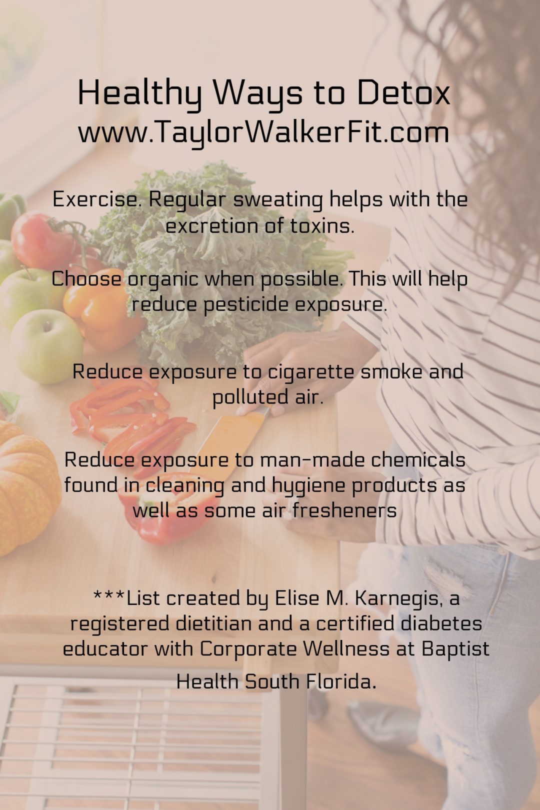 8 Healthy Ways to Detox Without Crash Dieting - Taylor Walker Fit